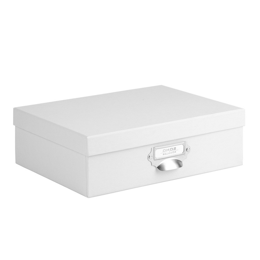 Boîte de rangement A4 blanc